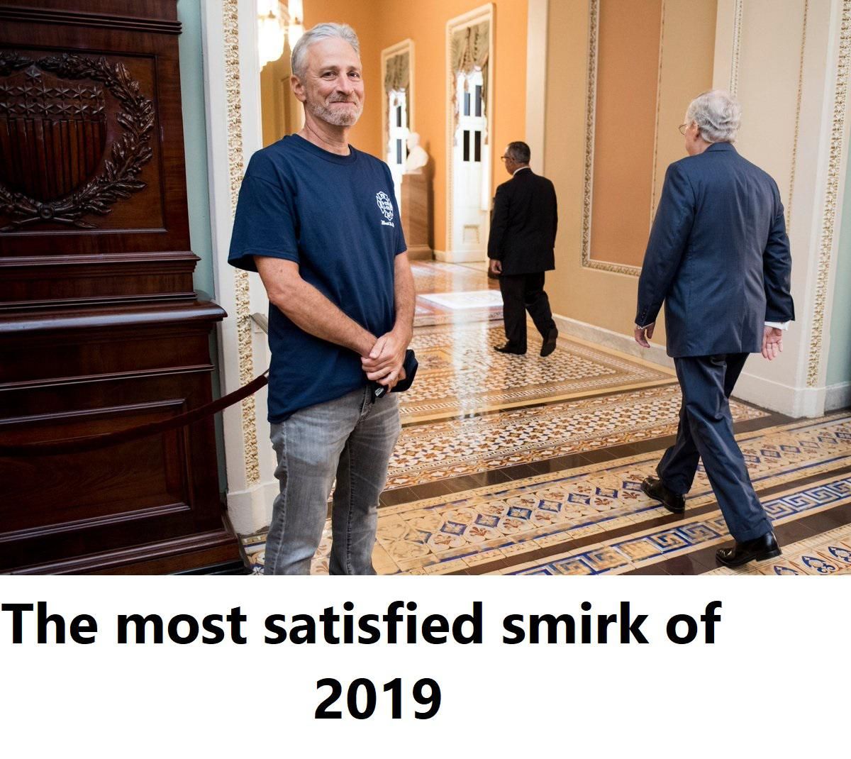 Most satisfied smirk of 2019 - MyConfinedSpace
