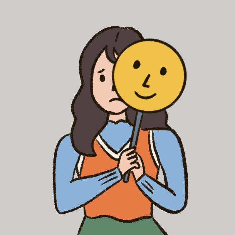 behind the happy face - MyConfinedSpace