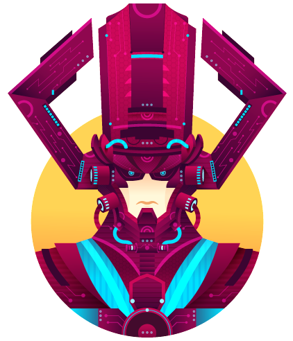 galactus is purple - MyConfinedSpace