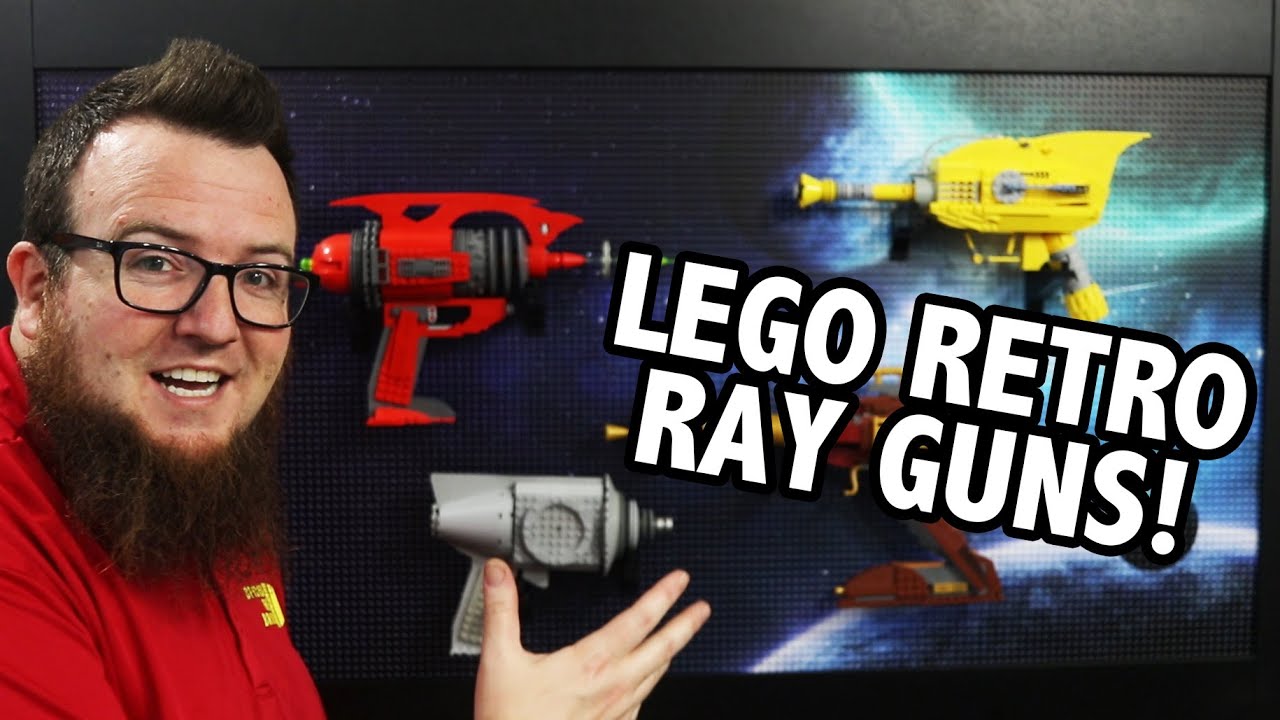 Custom LEGO Sci-Fi Ray Guns by Boone Langston - MyConfinedSpace
