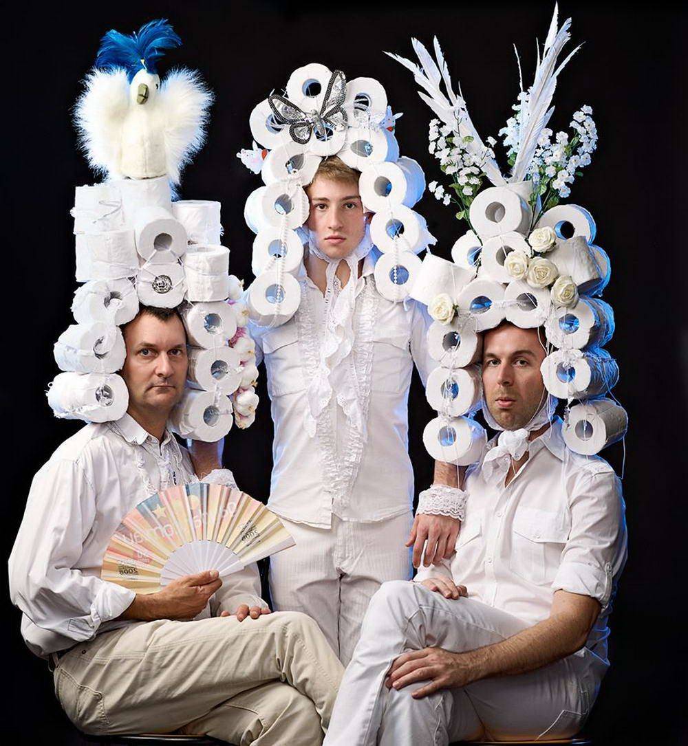 toilet paper hats - MyConfinedSpace