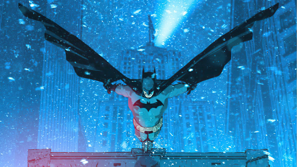 batman in the snow - MyConfinedSpace