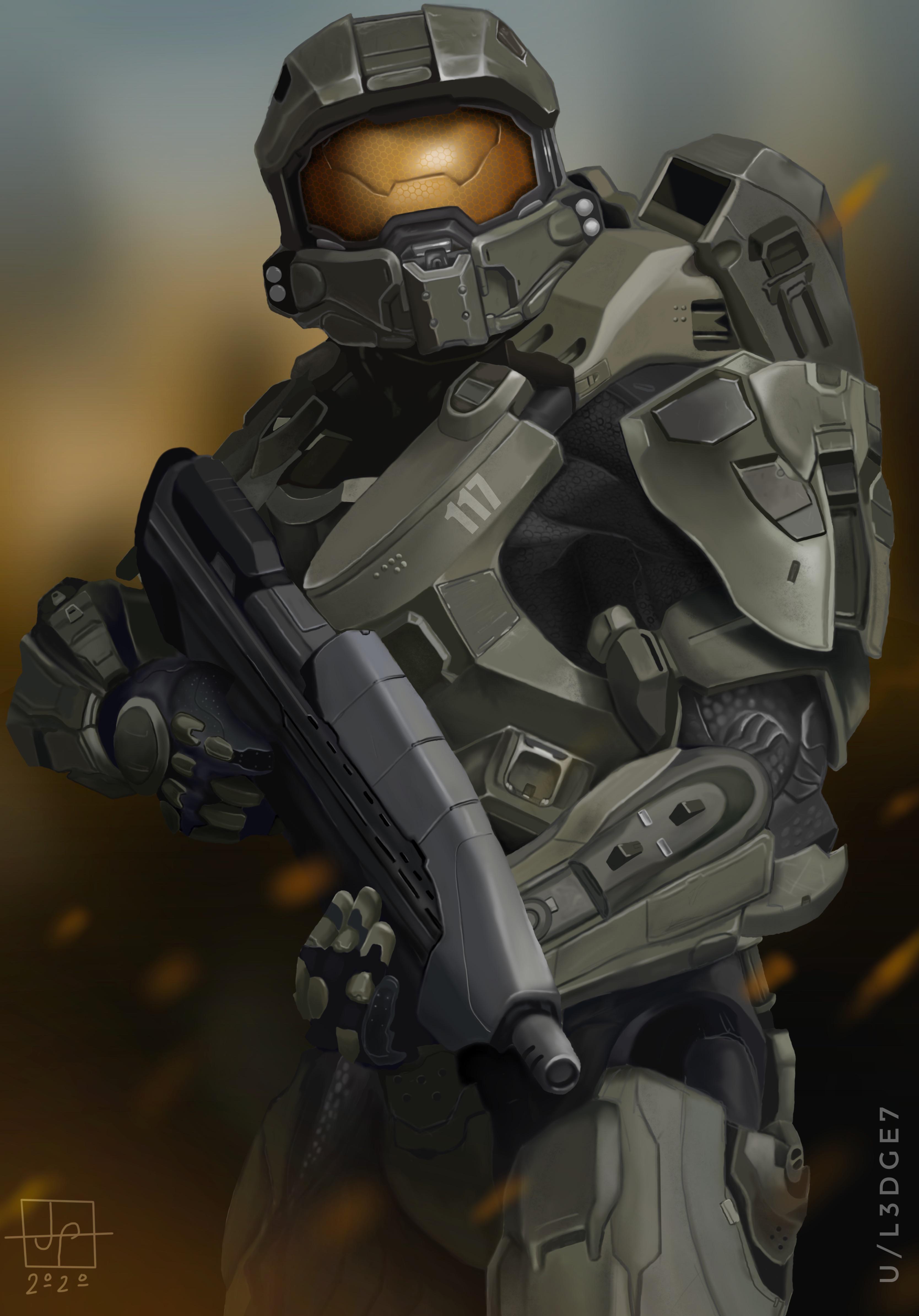 this Master Chief illustration « MyConfinedSpace