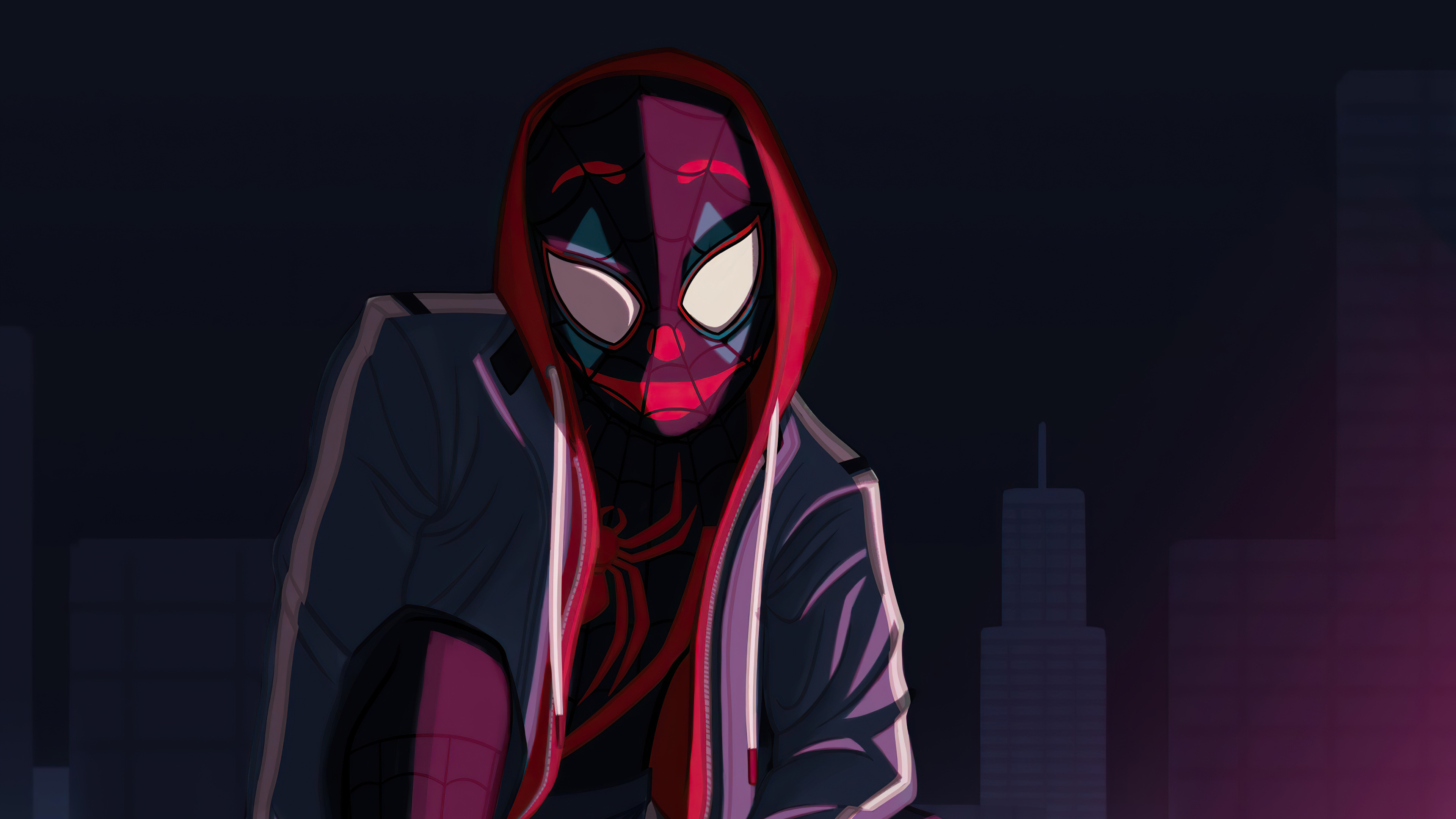 spidey has a sulk - MyConfinedSpace