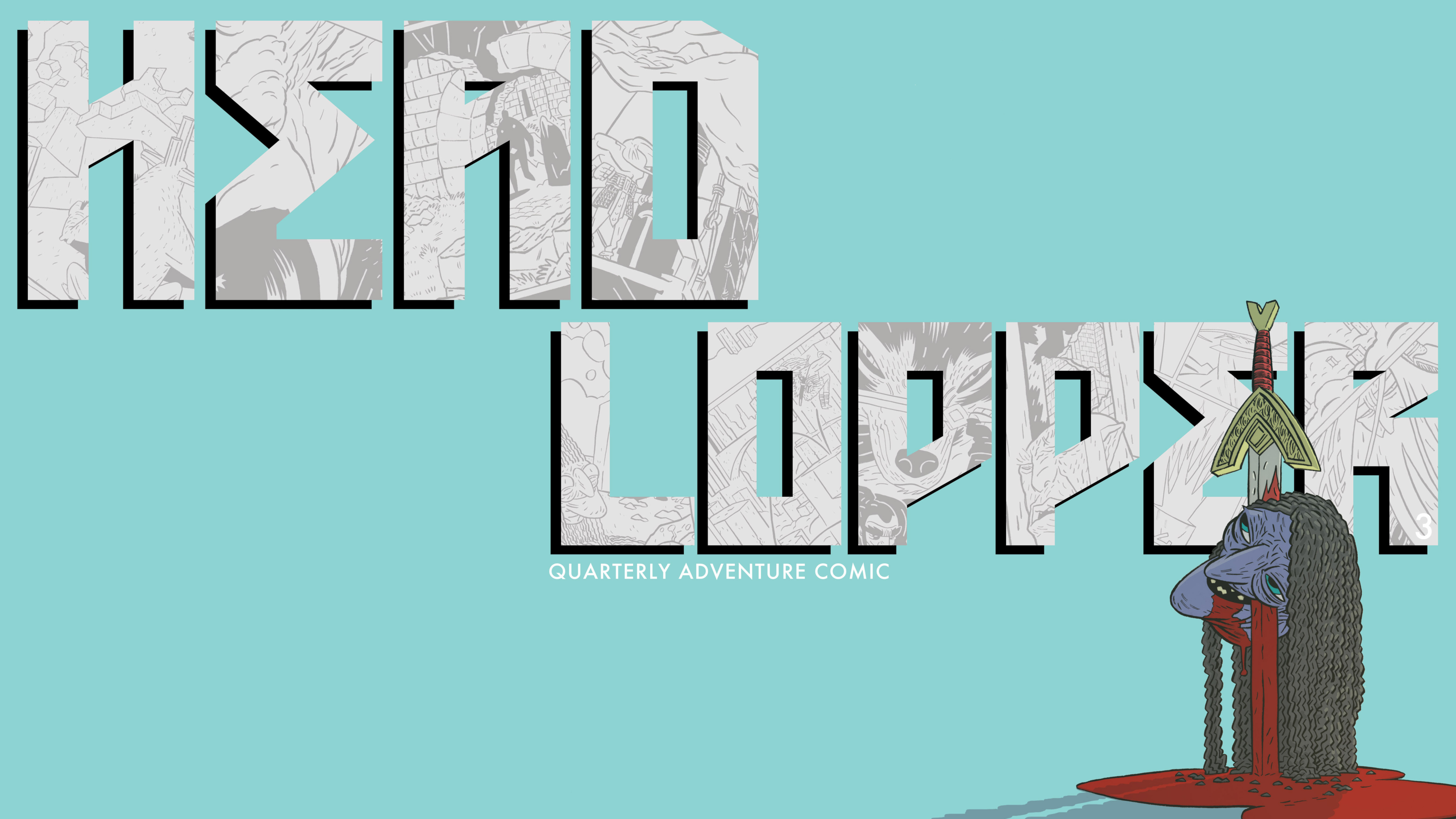 Head Lopper – Blue Agatha - MyConfinedSpace