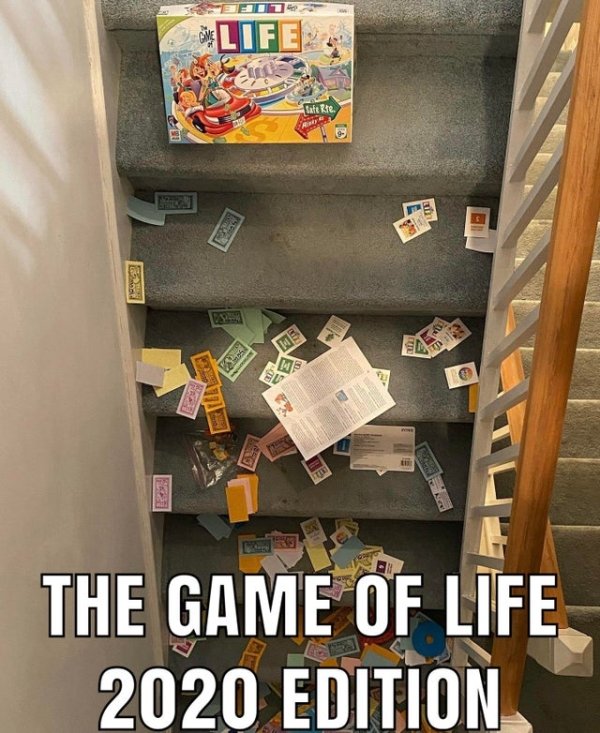 game of life 2020 edition - MyConfinedSpace