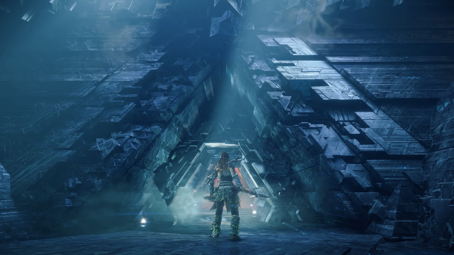 Aloy entering the cave of machines « MyConfinedSpace