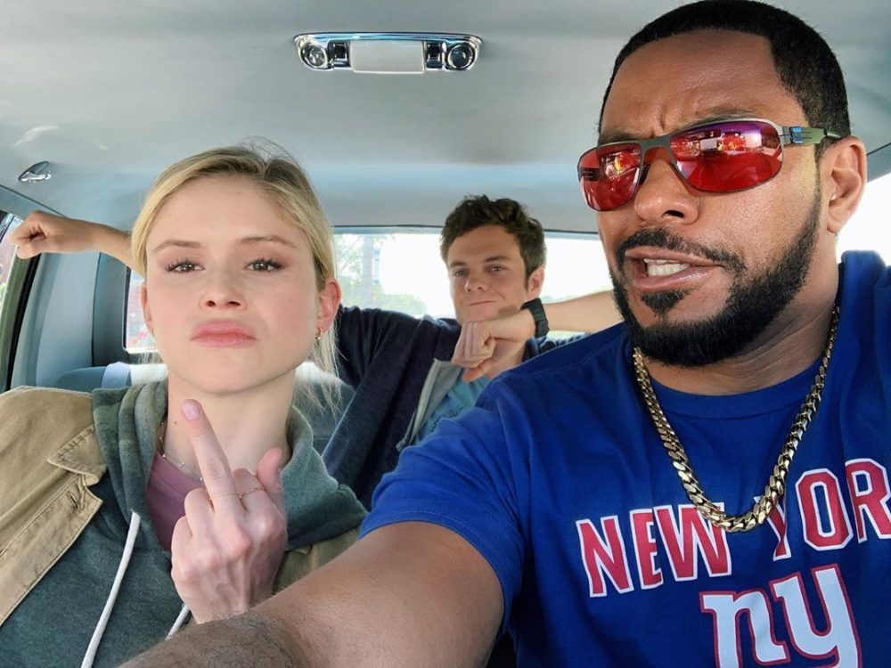 Erin Moriarty’s Middle Finger - MyConfinedSpace