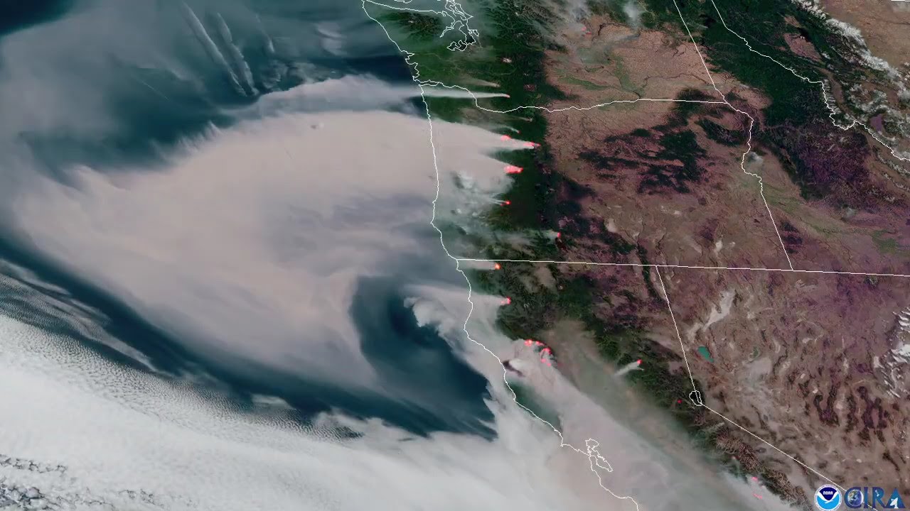 Extreme Fire Activity on the West Coast - MyConfinedSpace