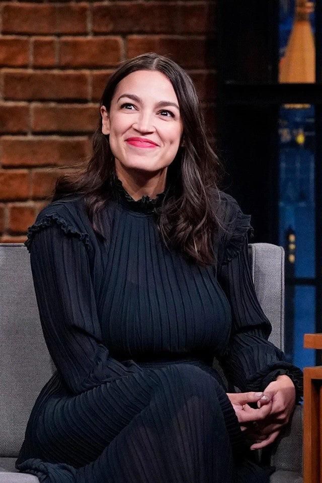 AOC’s black dress - MyConfinedSpace