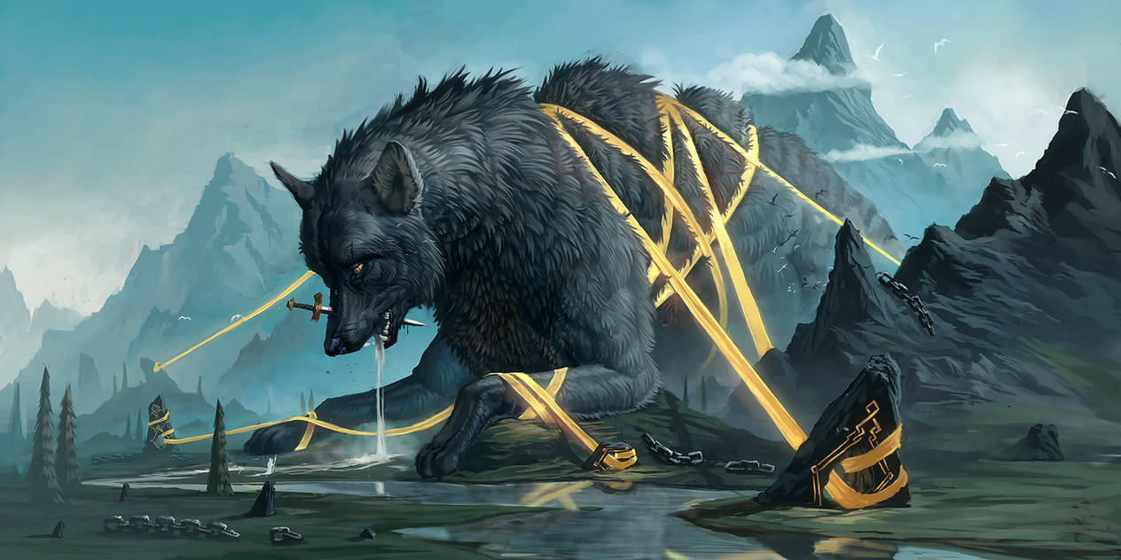 Fenrir by Istrandar on DeviantArt - MyConfinedSpace