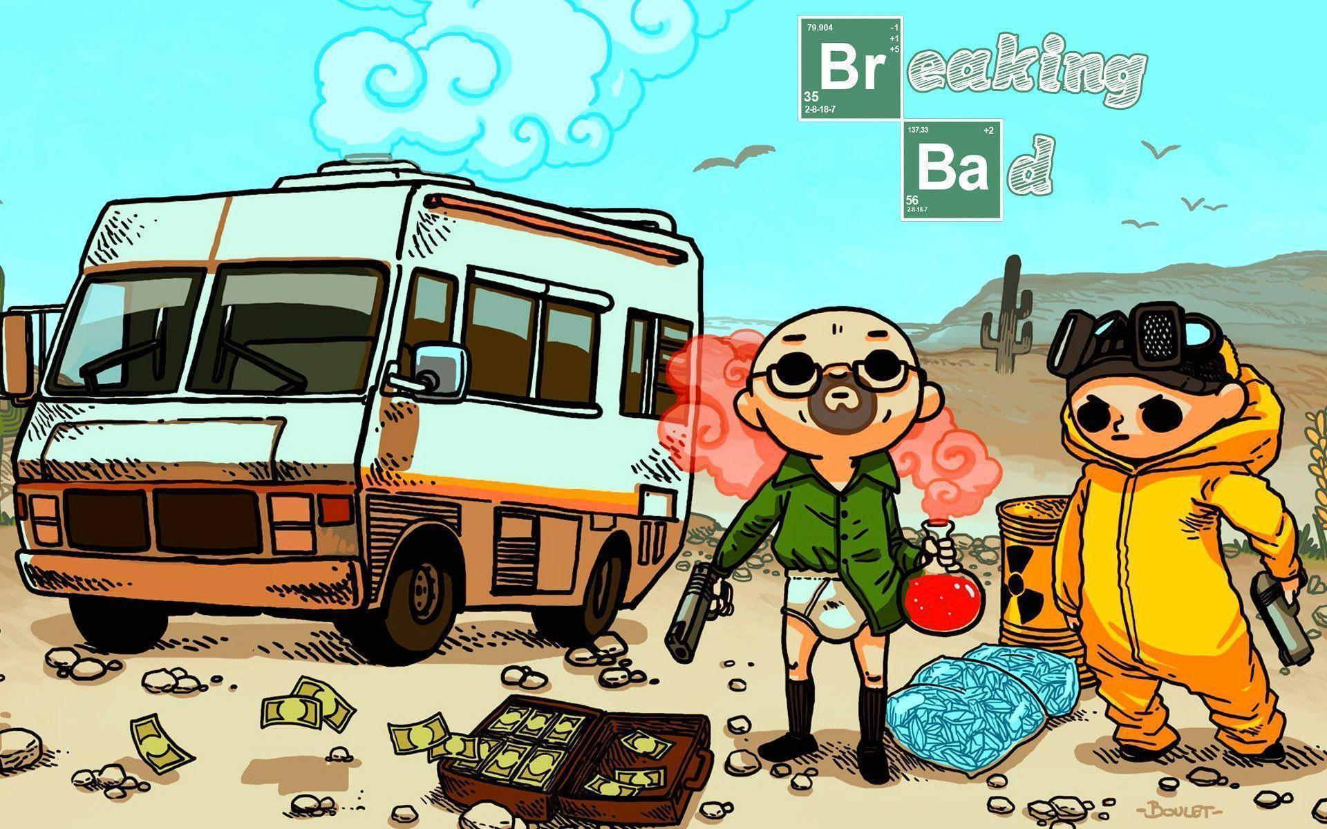Breaking Bad Chibi - MyConfinedSpace