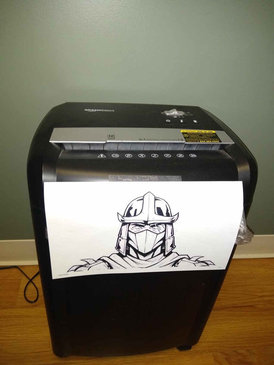 the shredder - MyConfinedSpace