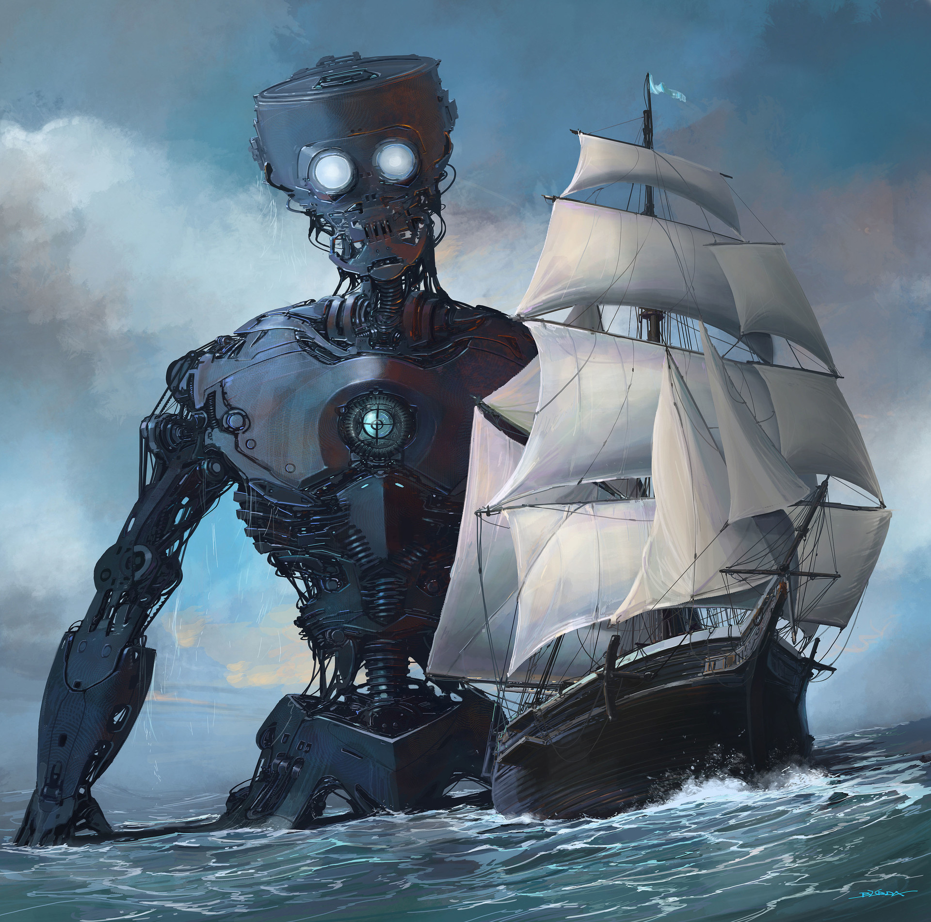 Roboto by Alejandro Burdisi - MyConfinedSpace