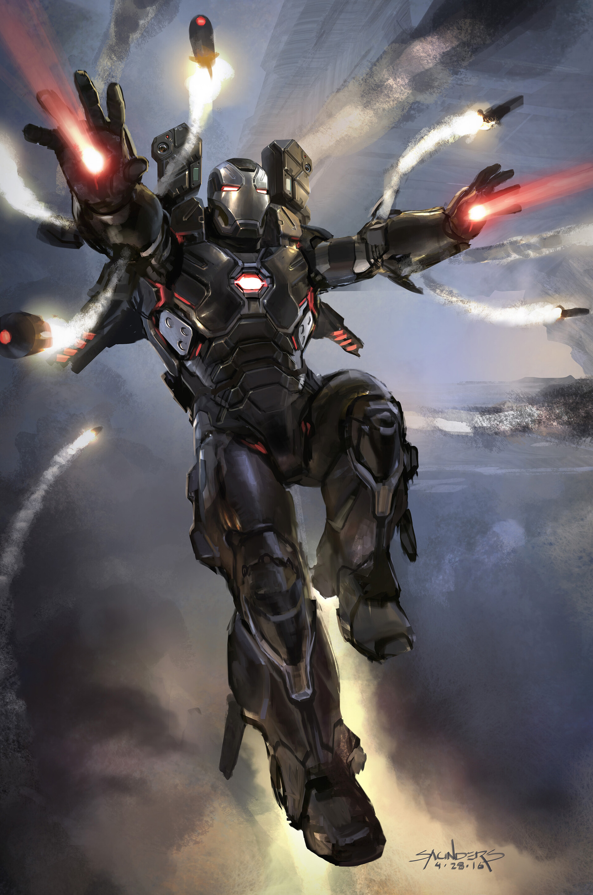 War Machine Mk4 Alternate Design by Phil Saunders - MyConfinedSpace