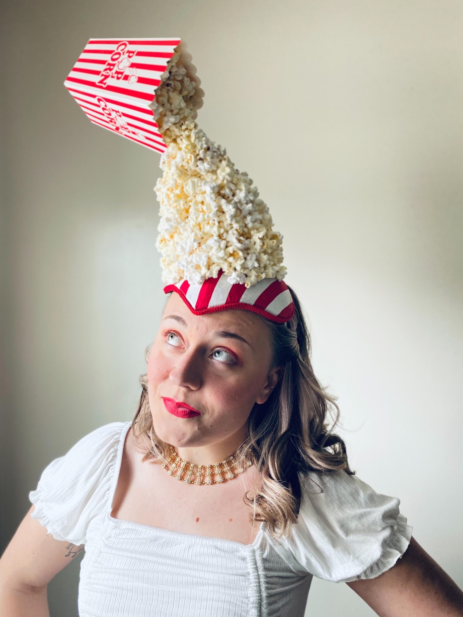 popcorn hat - MyConfinedSpace