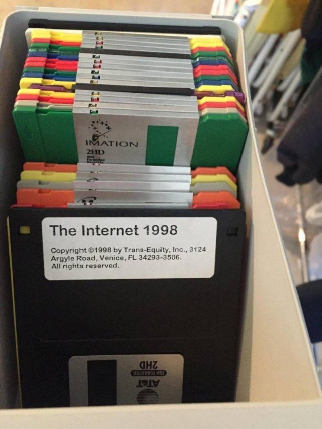 The Internet 1998 - MyConfinedSpace