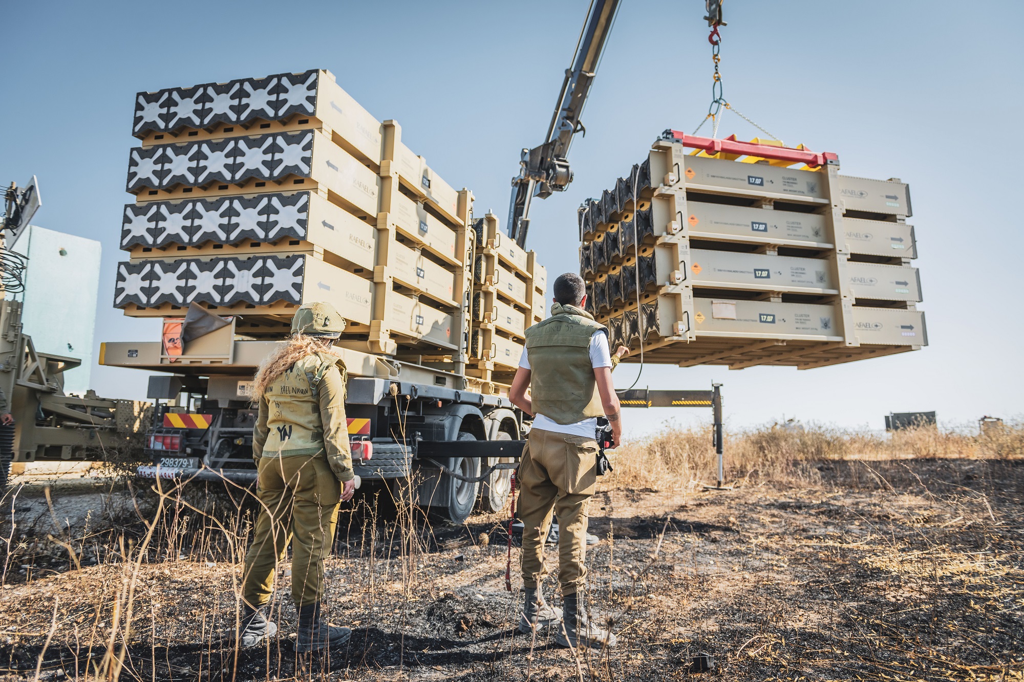 Technicians reload an Iron Dome launcher 2021-05-17 - MyConfinedSpace