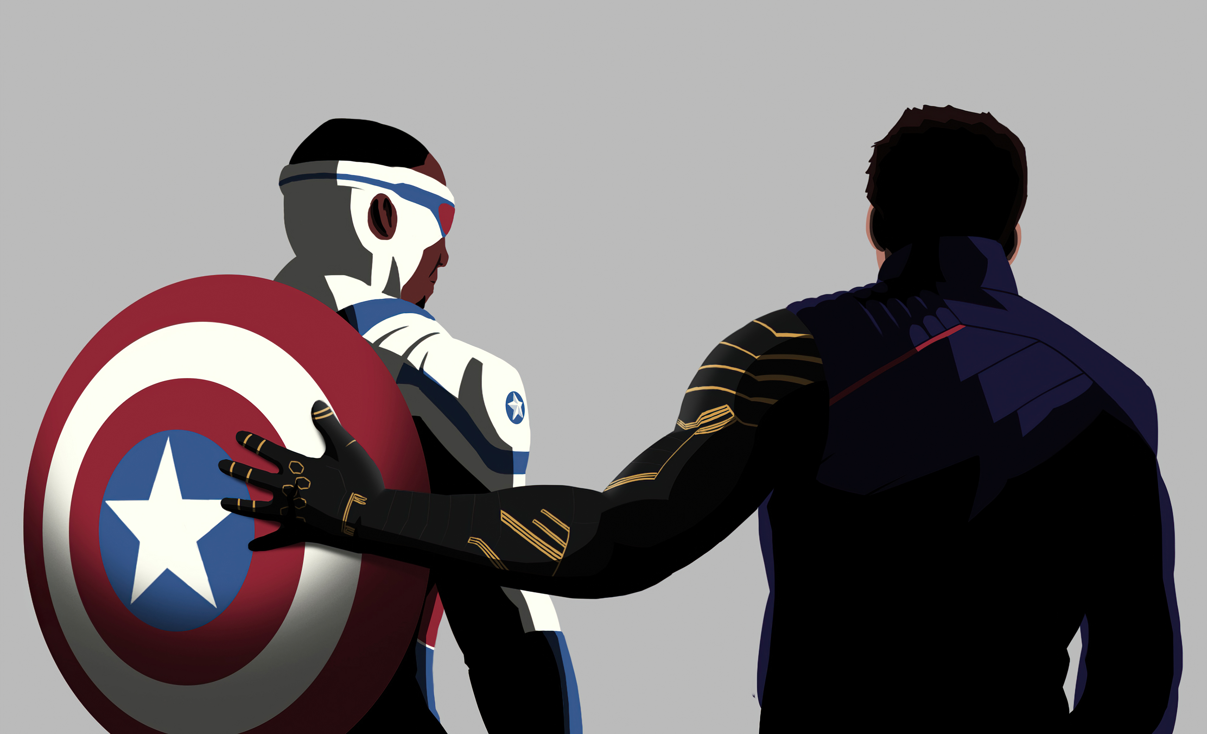 Captain America and Bucky - MyConfinedSpace