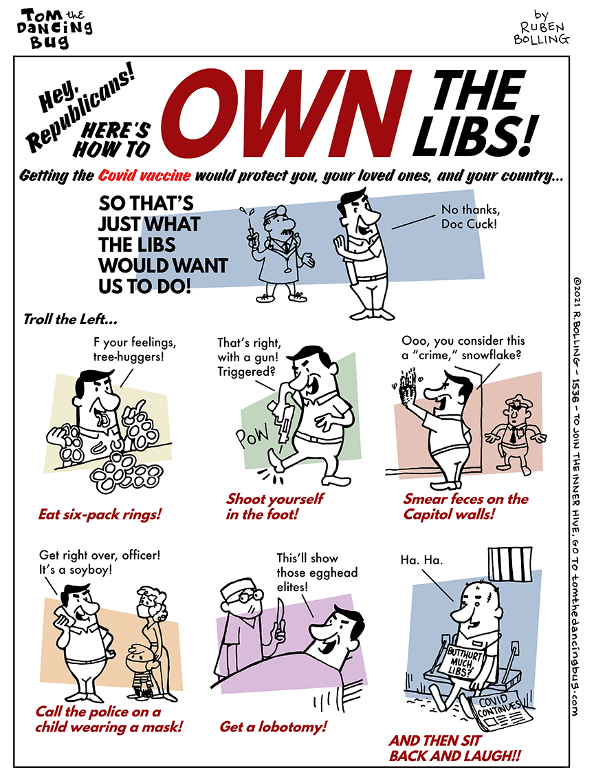 Here’s how to OWN the Libs - MyConfinedSpace