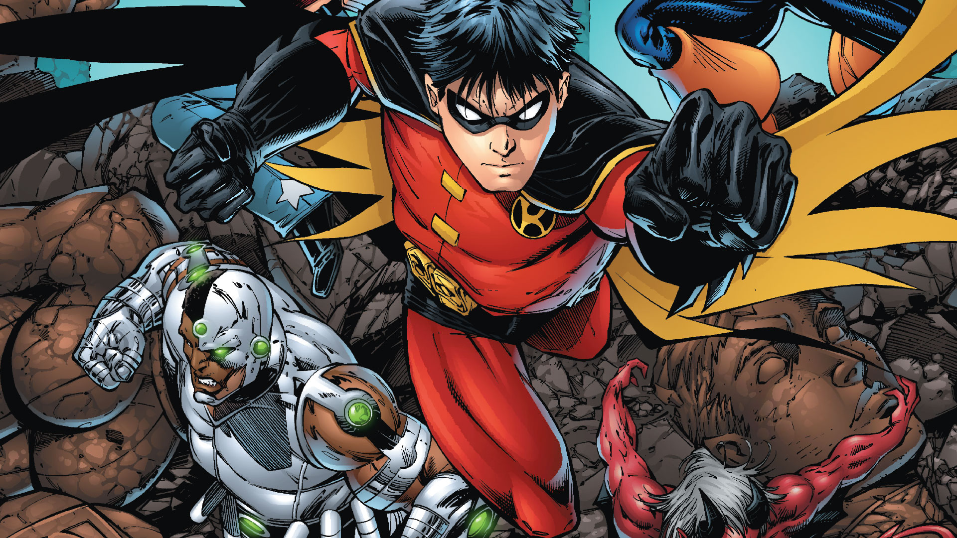 robin and the titans - MyConfinedSpace