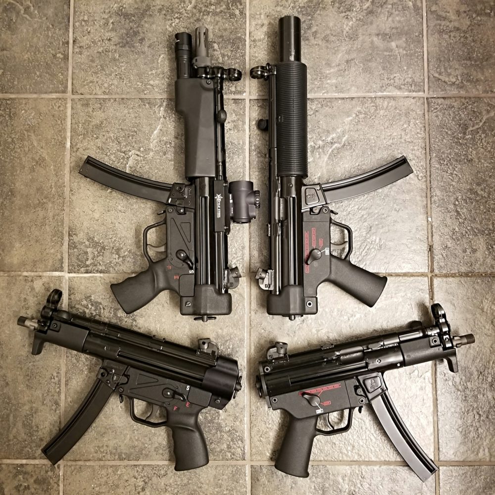 One happy family of mp5s - MyConfinedSpace