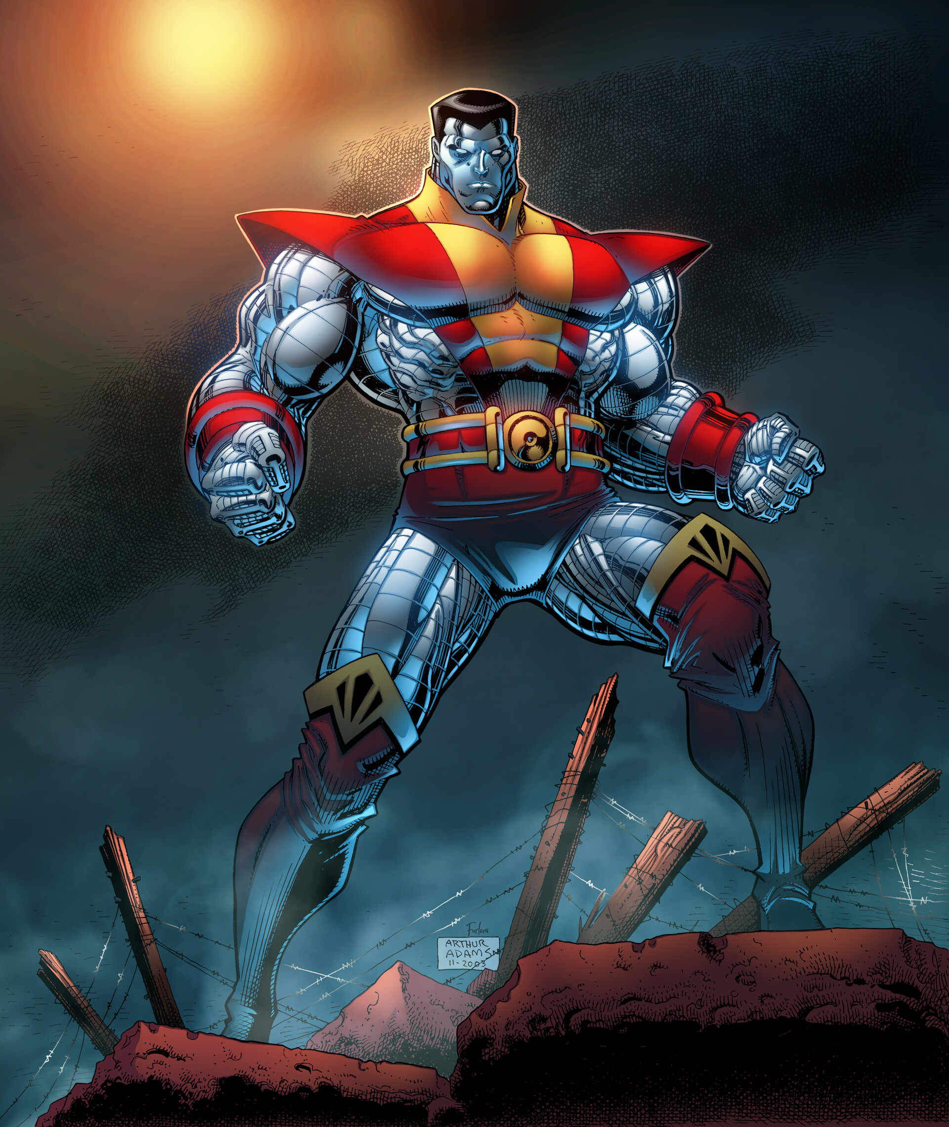 Colossus by Arthur Adams and Bruno Furlani - MyConfinedSpace