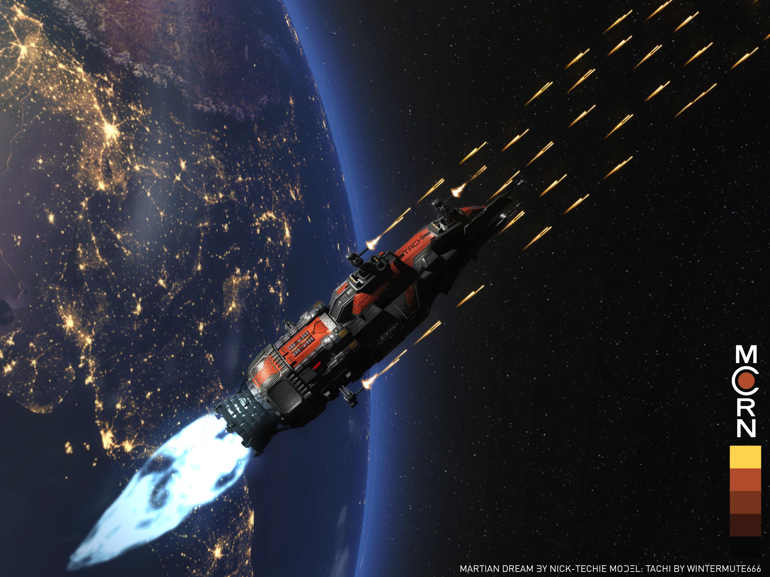 Martian Dream Tachi from the Expanse - MyConfinedSpace