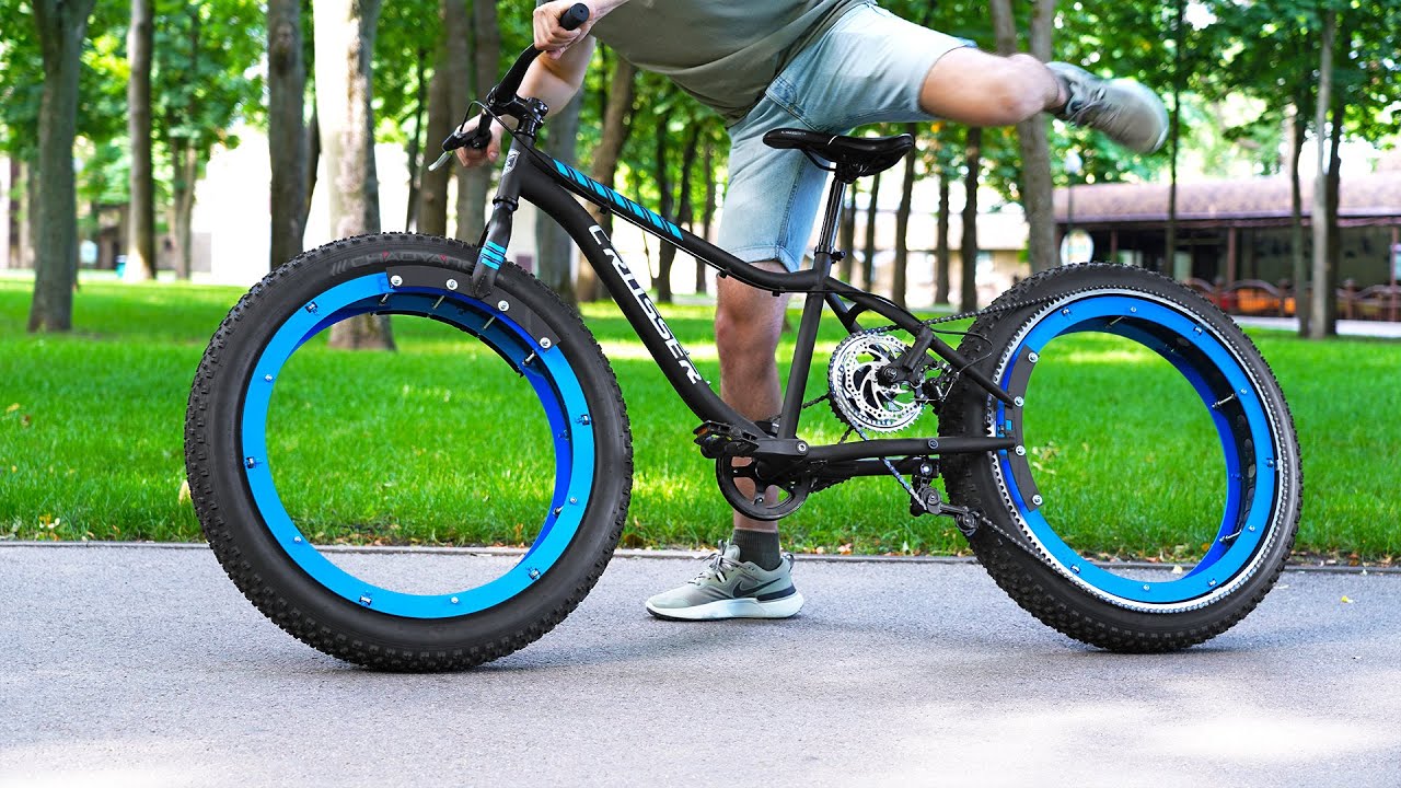 Insane Hubless Bicycle - MyConfinedSpace