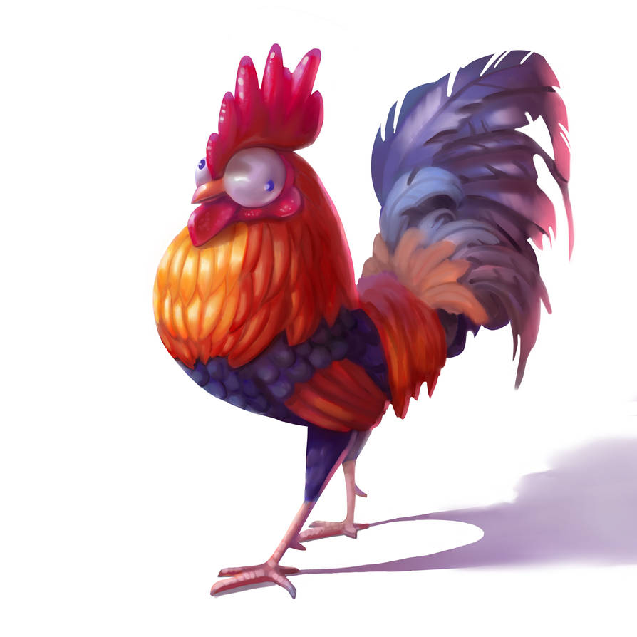 Rooster by DariaHeaney on DeviantArt - MyConfinedSpace