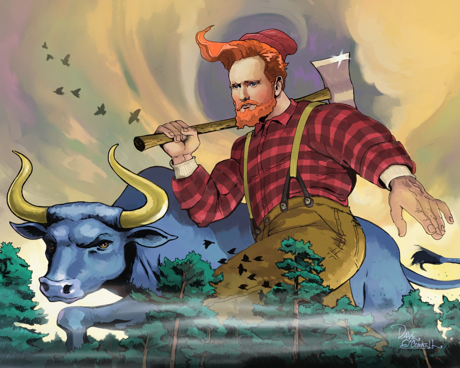 Conan and the bull - MyConfinedSpace