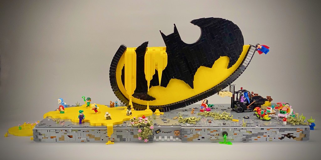 Lego – The Batman logo - MyConfinedSpace