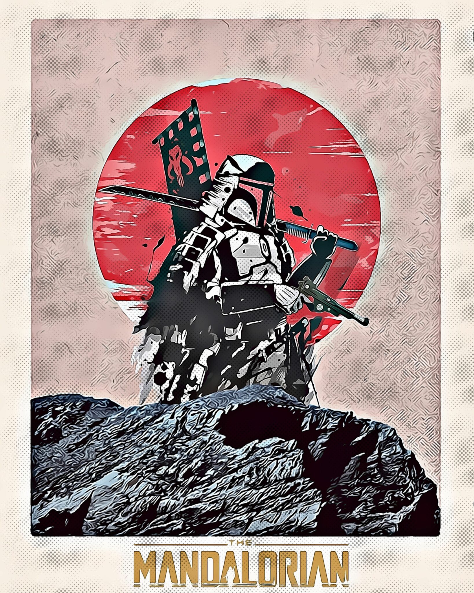 Samurai Mandalorian - MyConfinedSpace