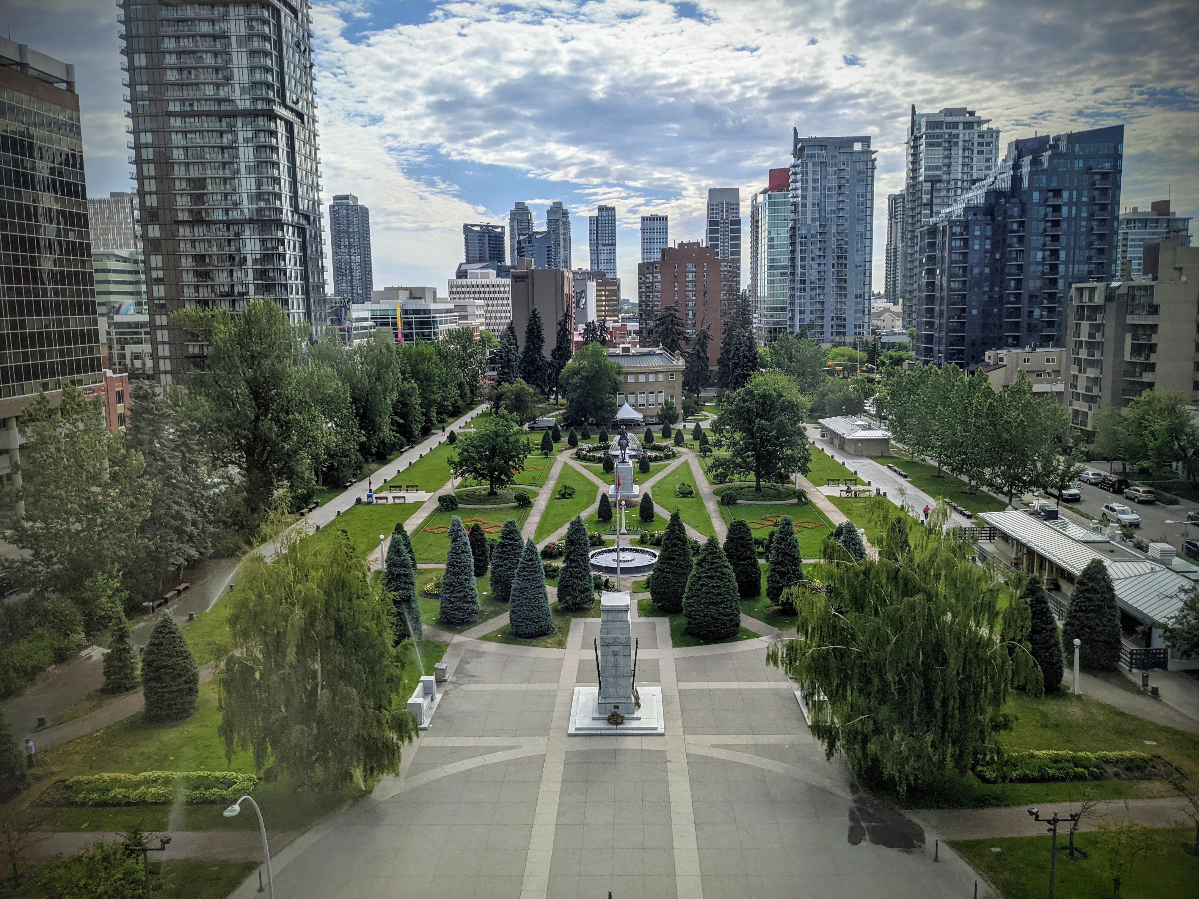 Central Memorial Park Calgary, Alberta, Canada - MyConfinedSpace ...
