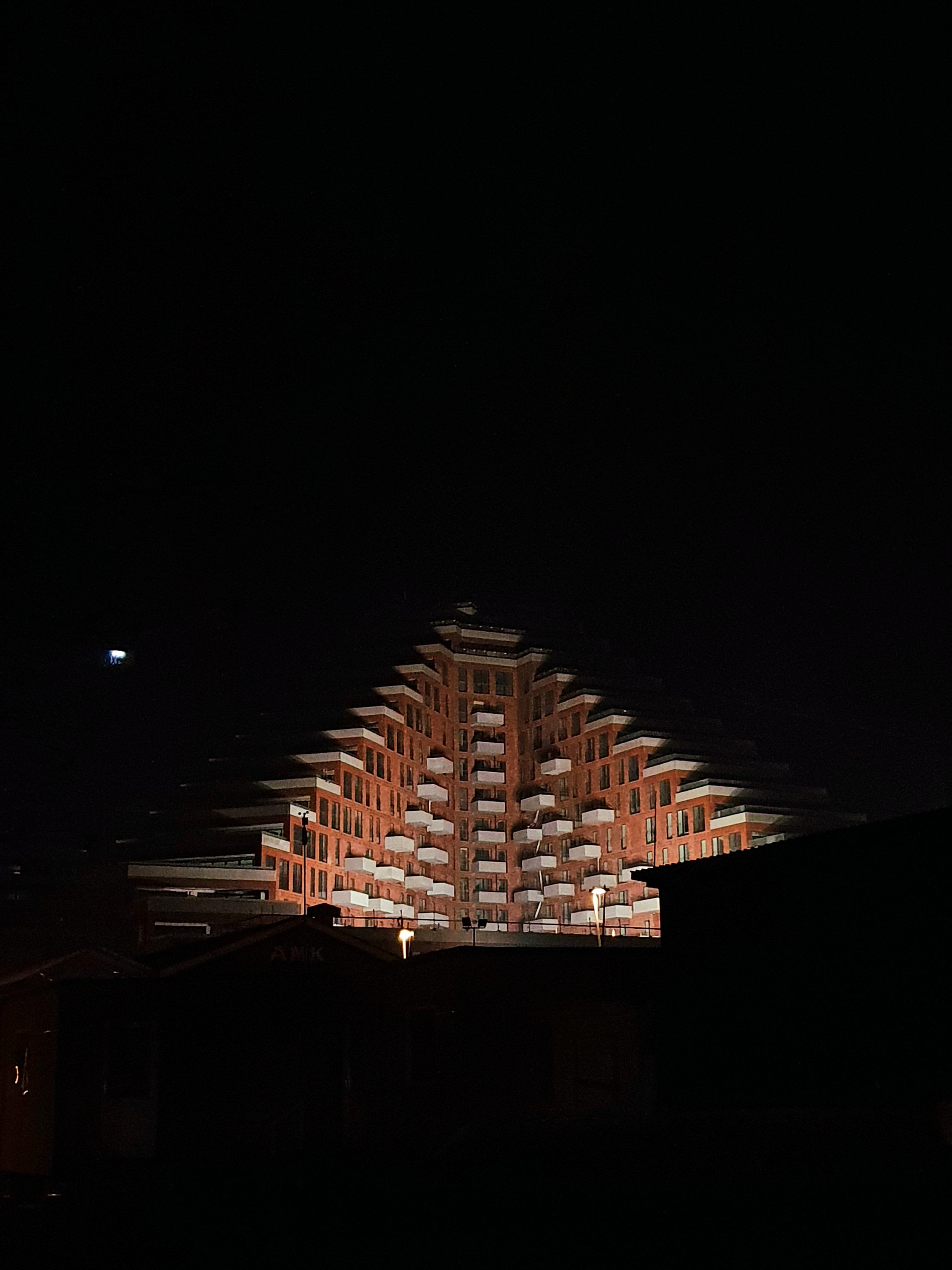 A pyramid shaped apartment building in Aarhus, Denmark - MyConfinedSpace