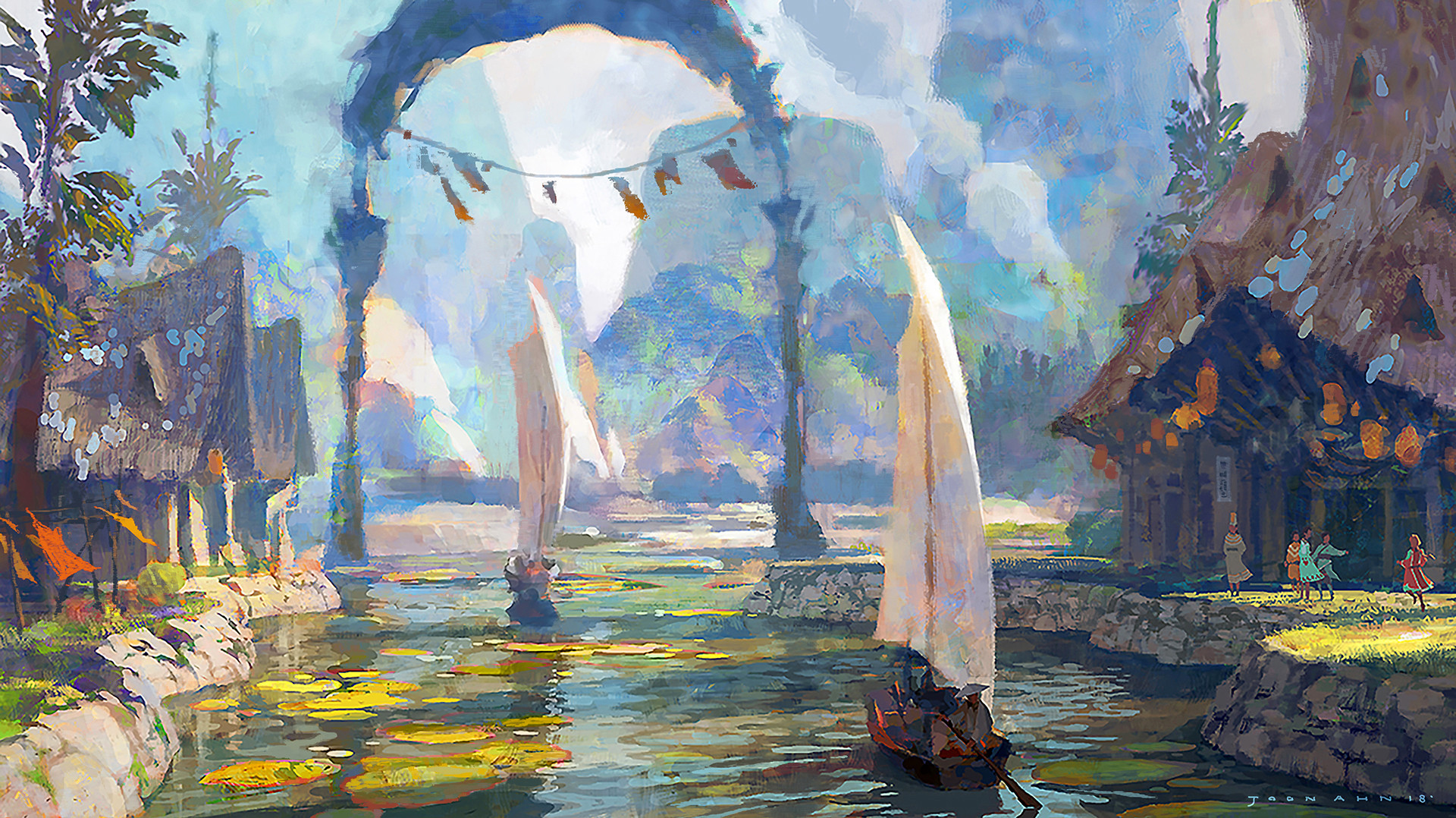 Lake Town by Joon Ahn - MyConfinedSpace