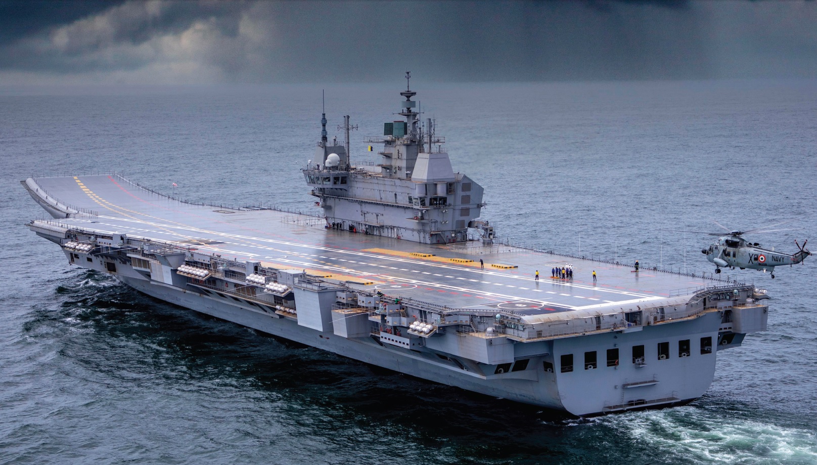 INS Vikrant of the Indian Navy (IAC-1) - MyConfinedSpace