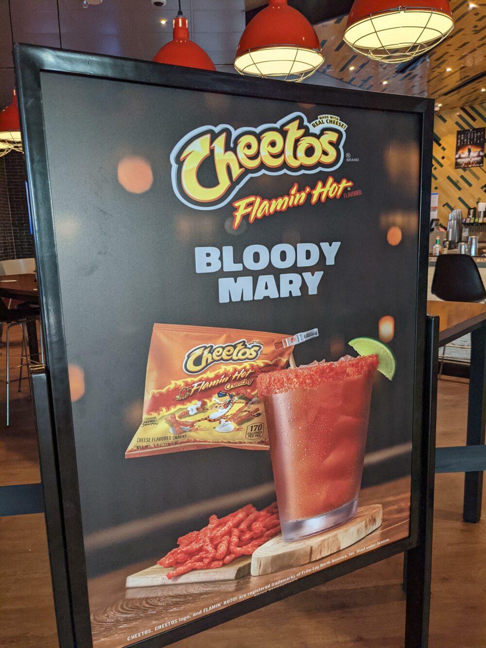 cheetos flamin hot bloody mary - MyConfinedSpace