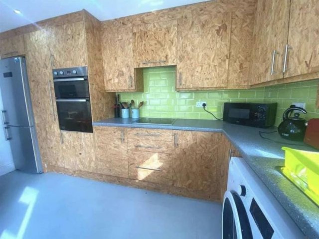 Particle Board Kitchen - MyConfinedSpace
