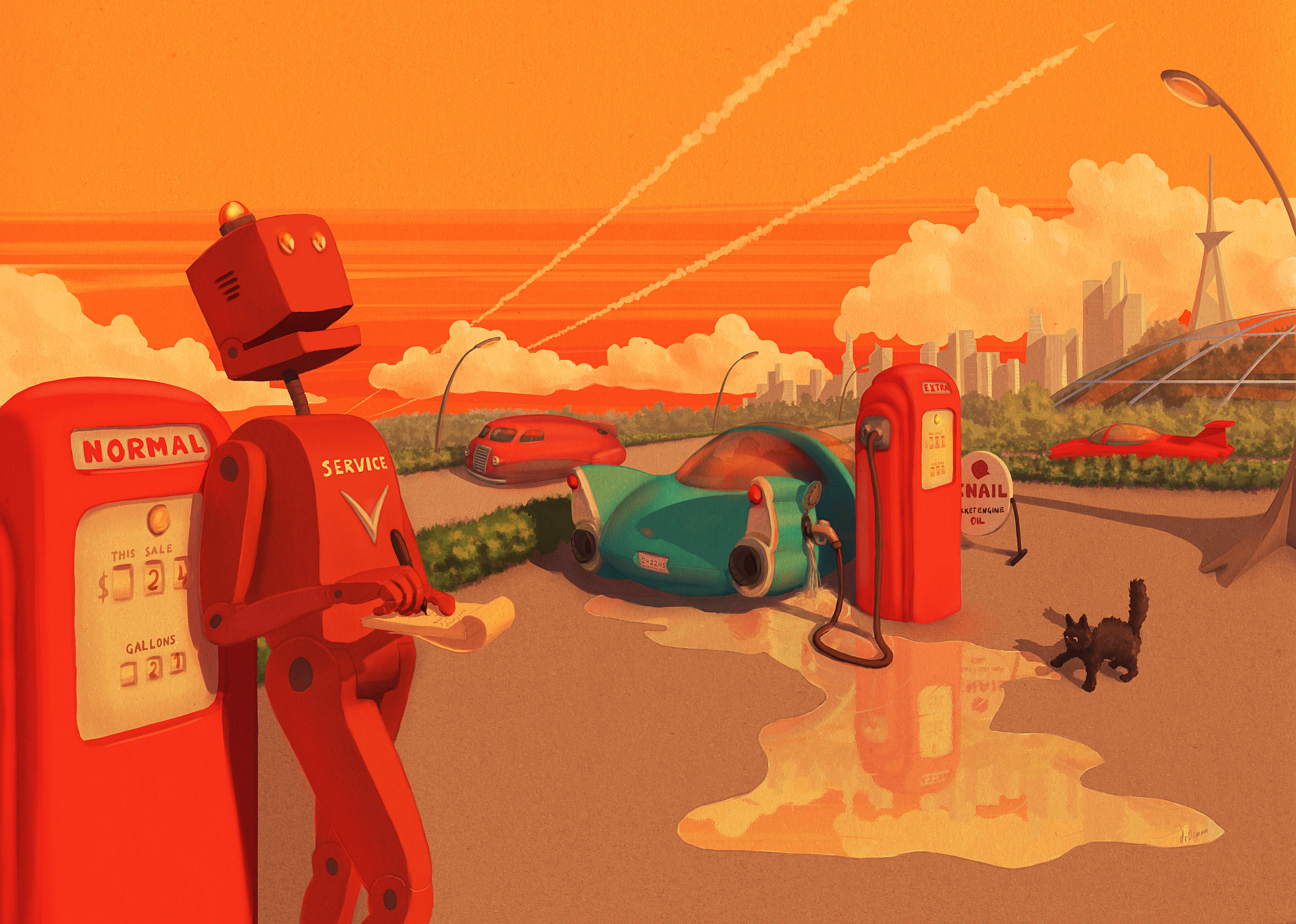 Robot Poet by Dmytro Bidnyak - MyConfinedSpace