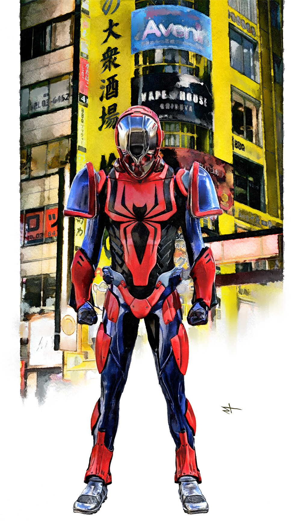 Spiderman Concept by Marco Turini - MyConfinedSpace