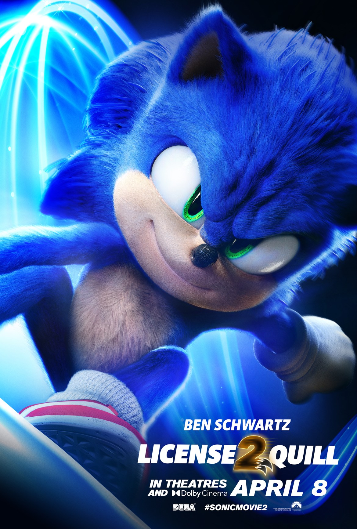 Sonic 2 Character Posters - MyConfinedSpace