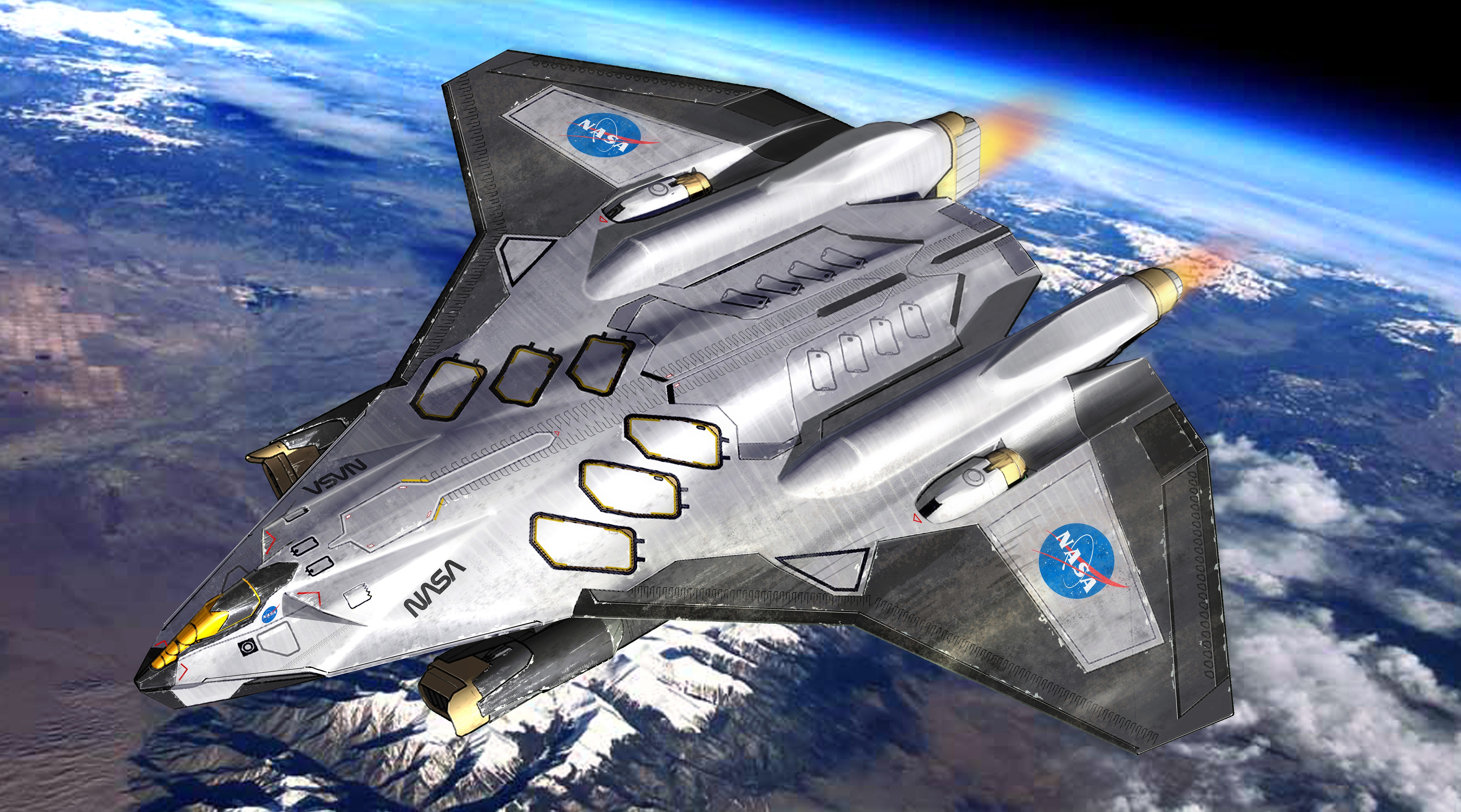 NASA Concept Spaceships - MyConfinedSpace
