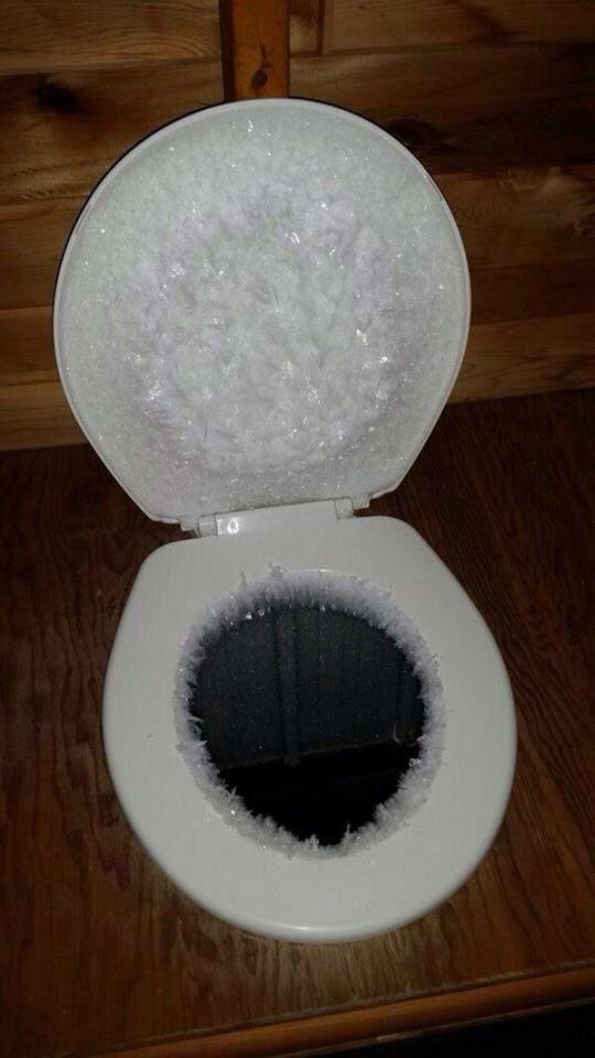 Crystal Toilet - MyConfinedSpace
