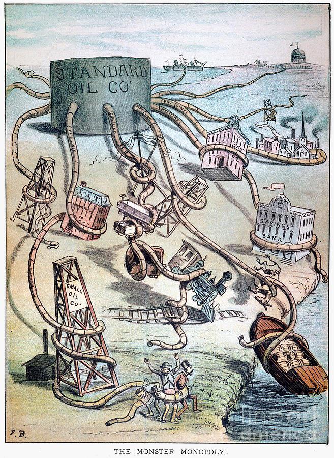 (1884) “The Monster Monopoly” Standard Oil “Anti-Trust” Ad ...