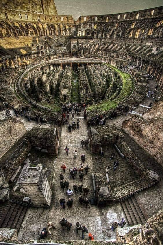 Also known as the Flavianus Amphitheater in Rome, the capital of Italy ...
