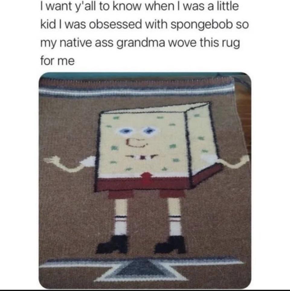 Native Spongebob - MyConfinedSpace