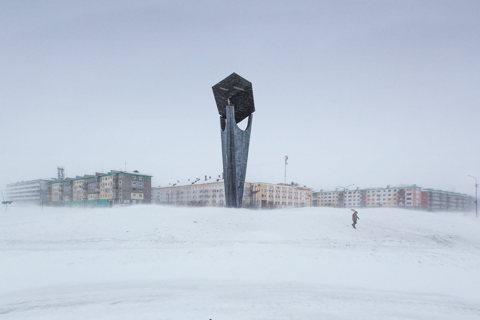 Coal monument, Vogashor, Vorkuta - MyConfinedSpace