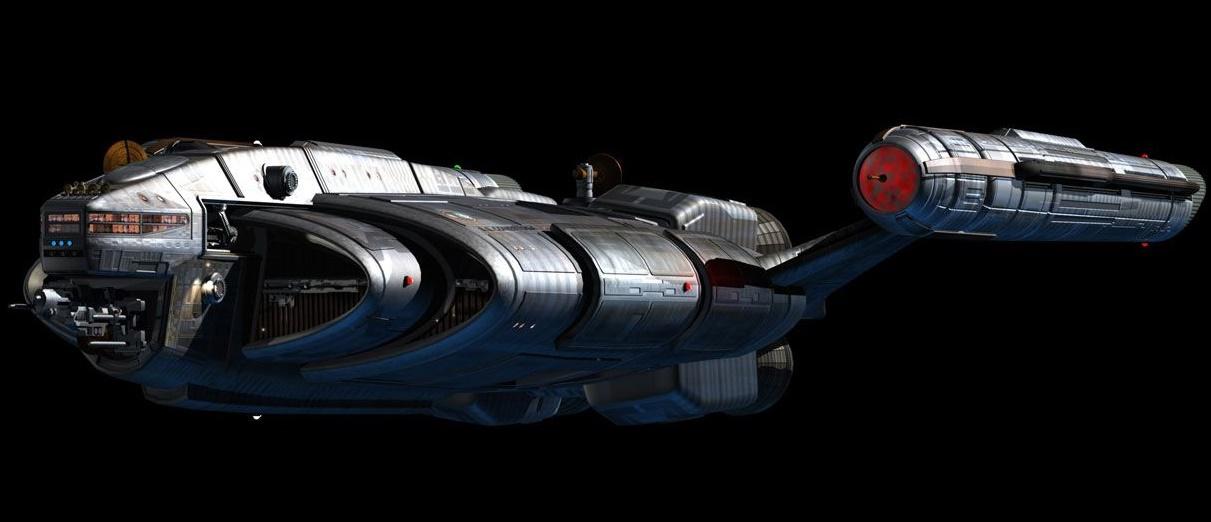 SS Conestoga From “Star Trek Enterprise” By Doug Drexler - MyConfinedSpace