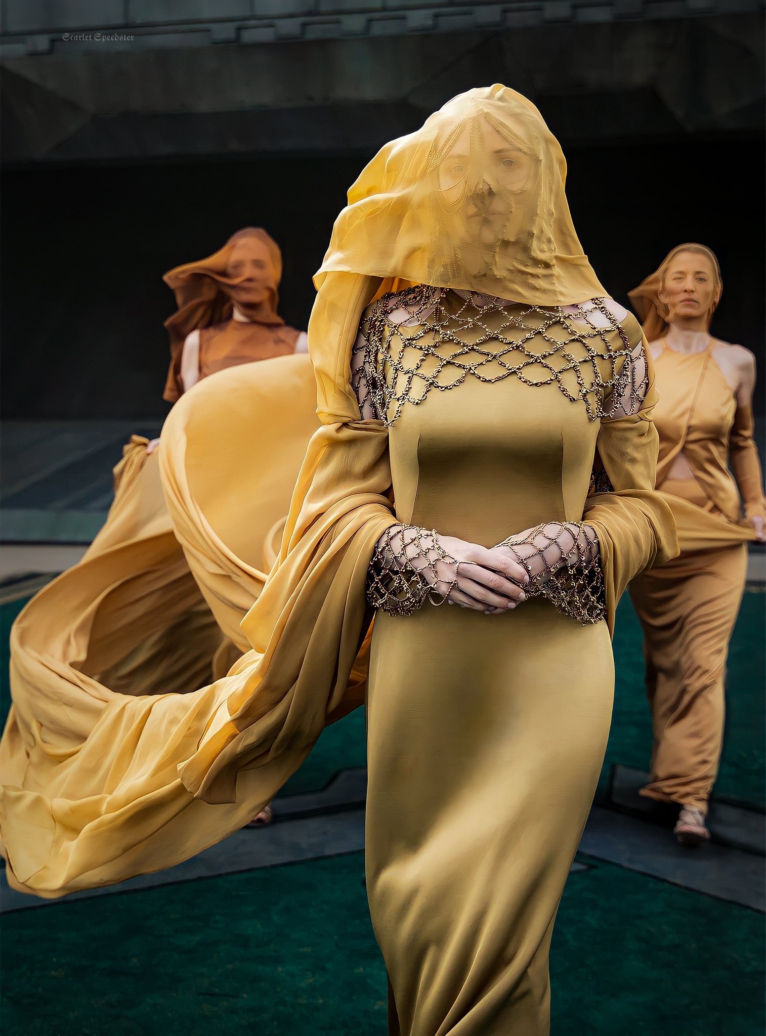 Lady in Yellow - MyConfinedSpace